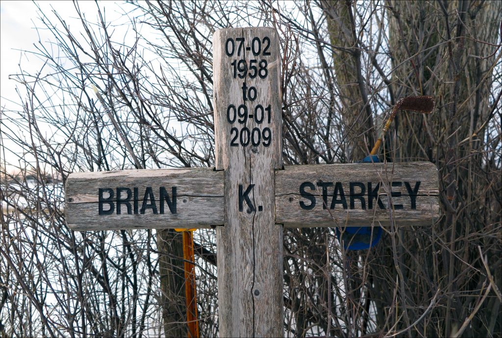 Brian K. Starkey - Wisconsin Roadside Memorials