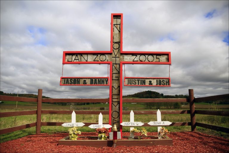 Justin Wolf - Wisconsin Roadside Memorials