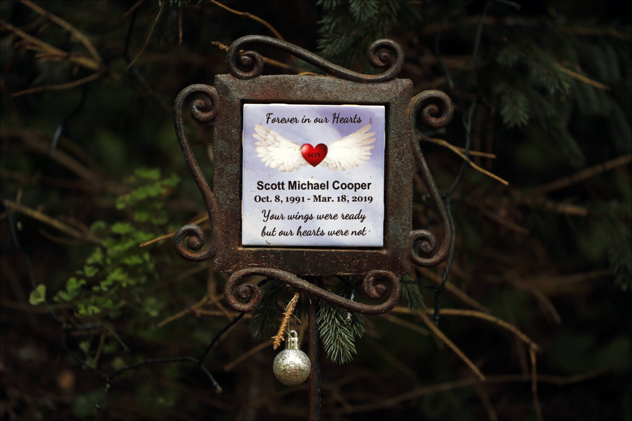 Scott Michael Cooper - Wisconsin Roadside Memorials